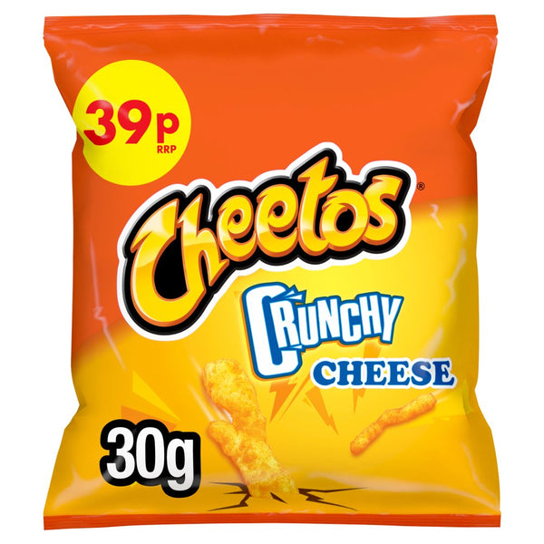 Cheetos Crunchy Cheese Snacks Crisps 30g (Pack of 30) – Zorbaonline
