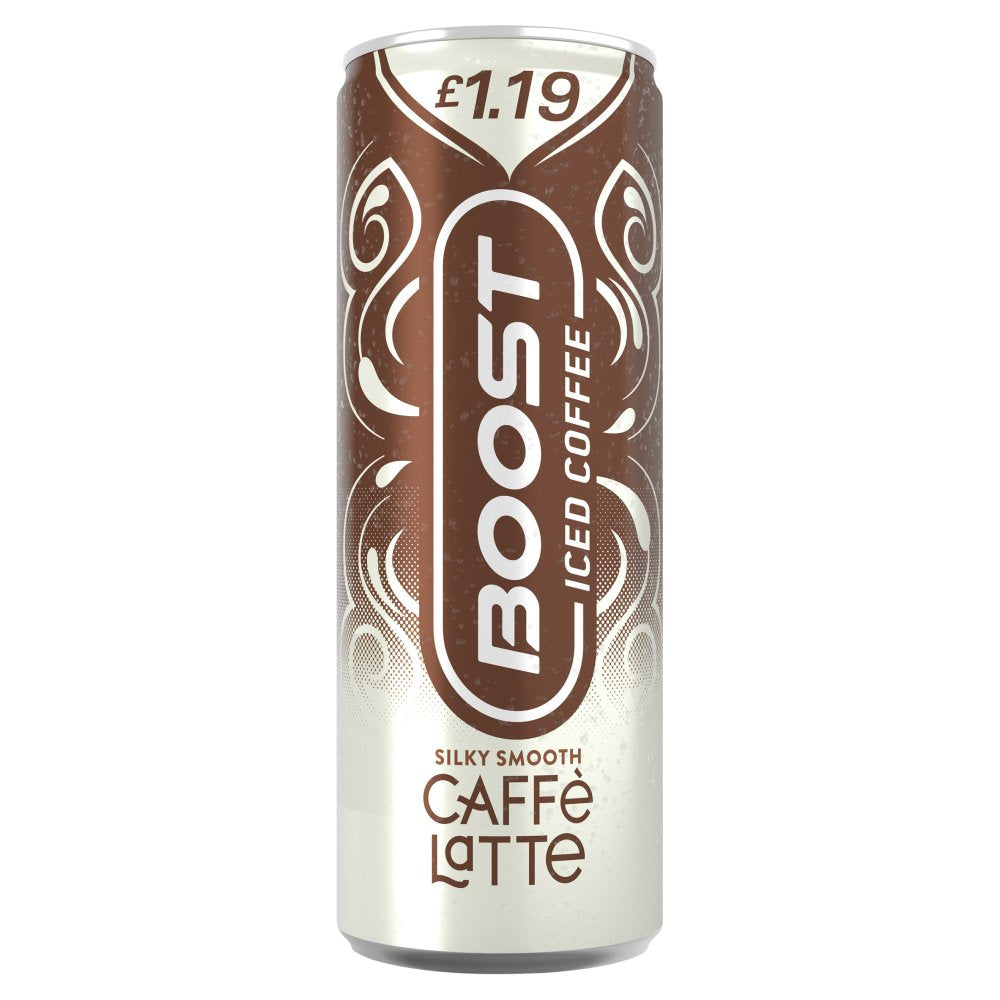Boost Iced Coffee Caffè Latte 250ml (Pack of 12) – Zorbaonline