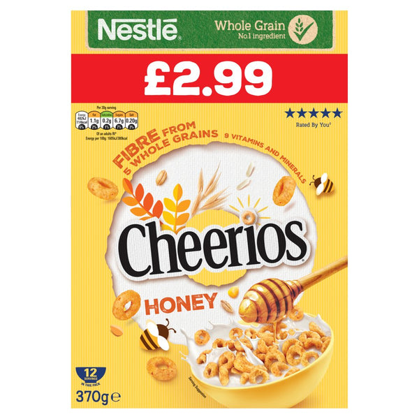 Cheerios Honey 370g (Pack of 6) – Zorbaonline