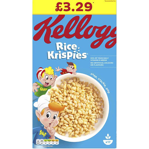 Kellogg's Rice Krispies Breakfast Cereal 510g (Pack of 6) – Zorbaonline