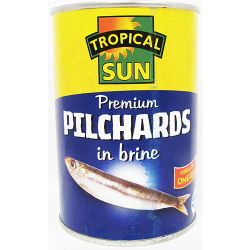Tropical Sun Pilchards In Brine 425g ( pack of 6 ) – Zorbaonline
