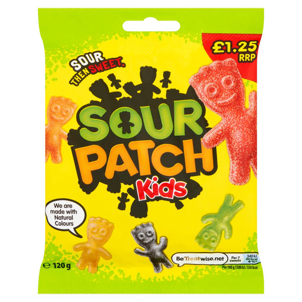 Sour Patch Kids Sweets Bag 120g (Pack of 10) – Zorbaonline