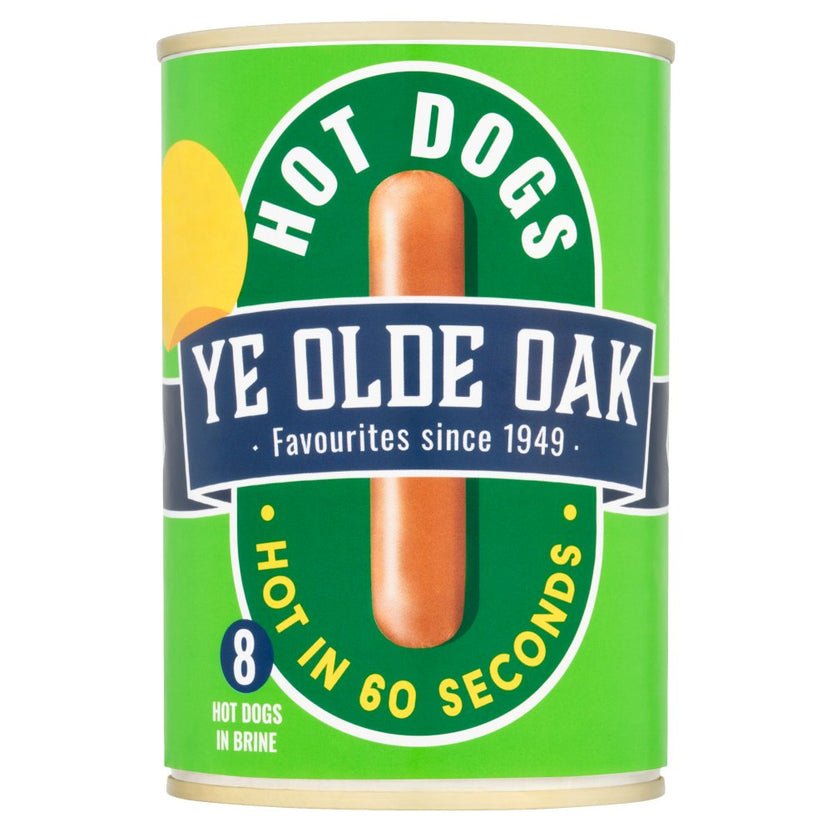Ye Olde Oak Hot Dogs in Brine 400g (Pack of 12) – Zorbaonline